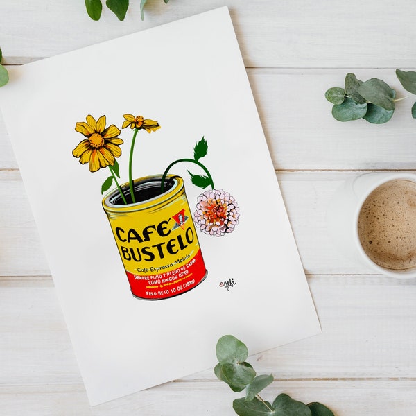 Cafe Bustelo Art - Etsy