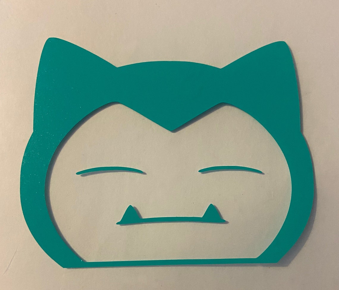 Snorlax Head SVG - Etsy