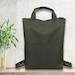 Forest Unisex Convertible Backpack Tote & Crossbody Travel Bag ...