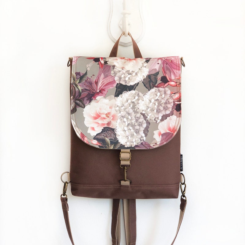 Floral Backpack - Etsy