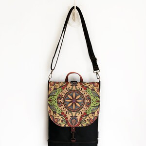 Colorful Mandala Backpack, Boho Backpack, Waterproof Ethnic Bag, Hippie ...