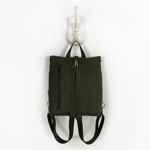 Forest Cottagecore Backpack for Women, Green Botanical Crossbody Bag ...