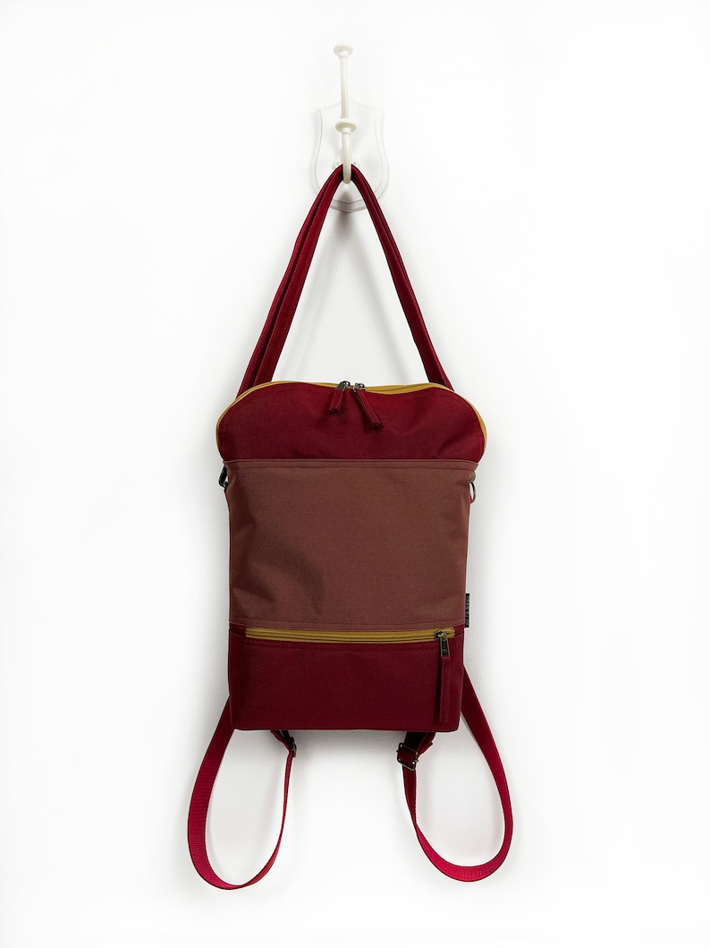 Weekender Convertible Backpack Waterproof Cross Body Bag - Etsy
