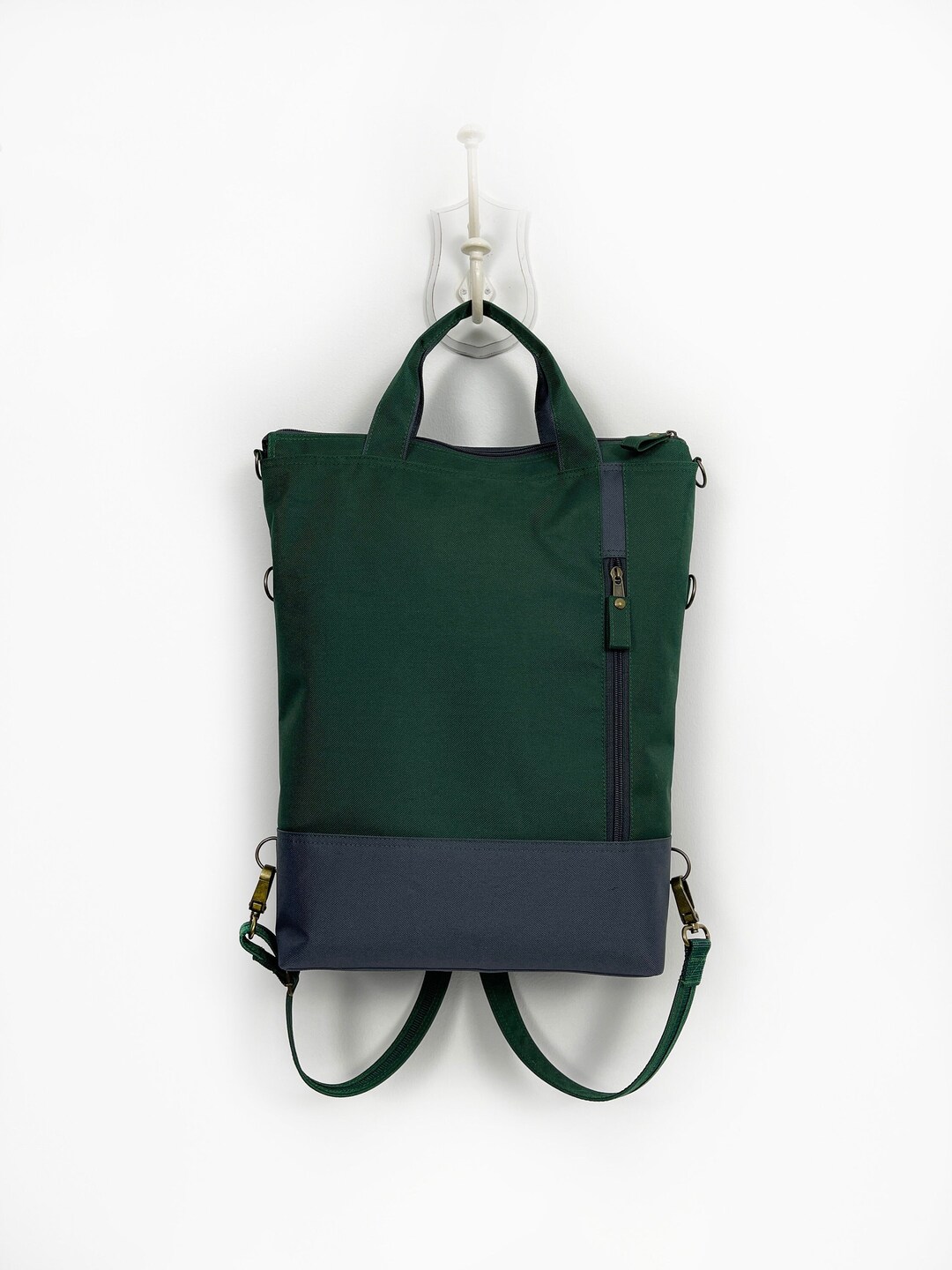 Unisex Travel Messenger Tote Backpack: Waterproof Cordura, Urban ...
