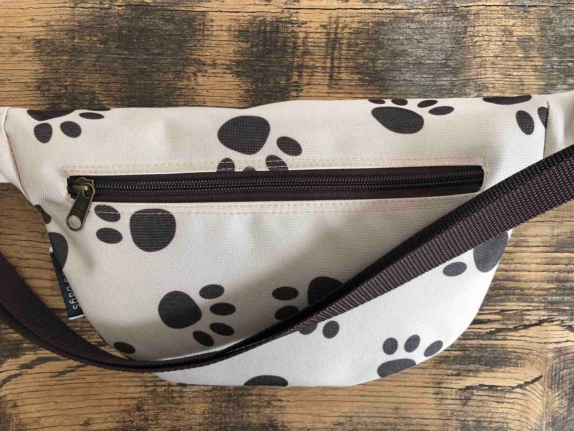 Paw Belt Bag Cat ACross Bag Dog Paw Sling Bag Vegan animal | Etsy