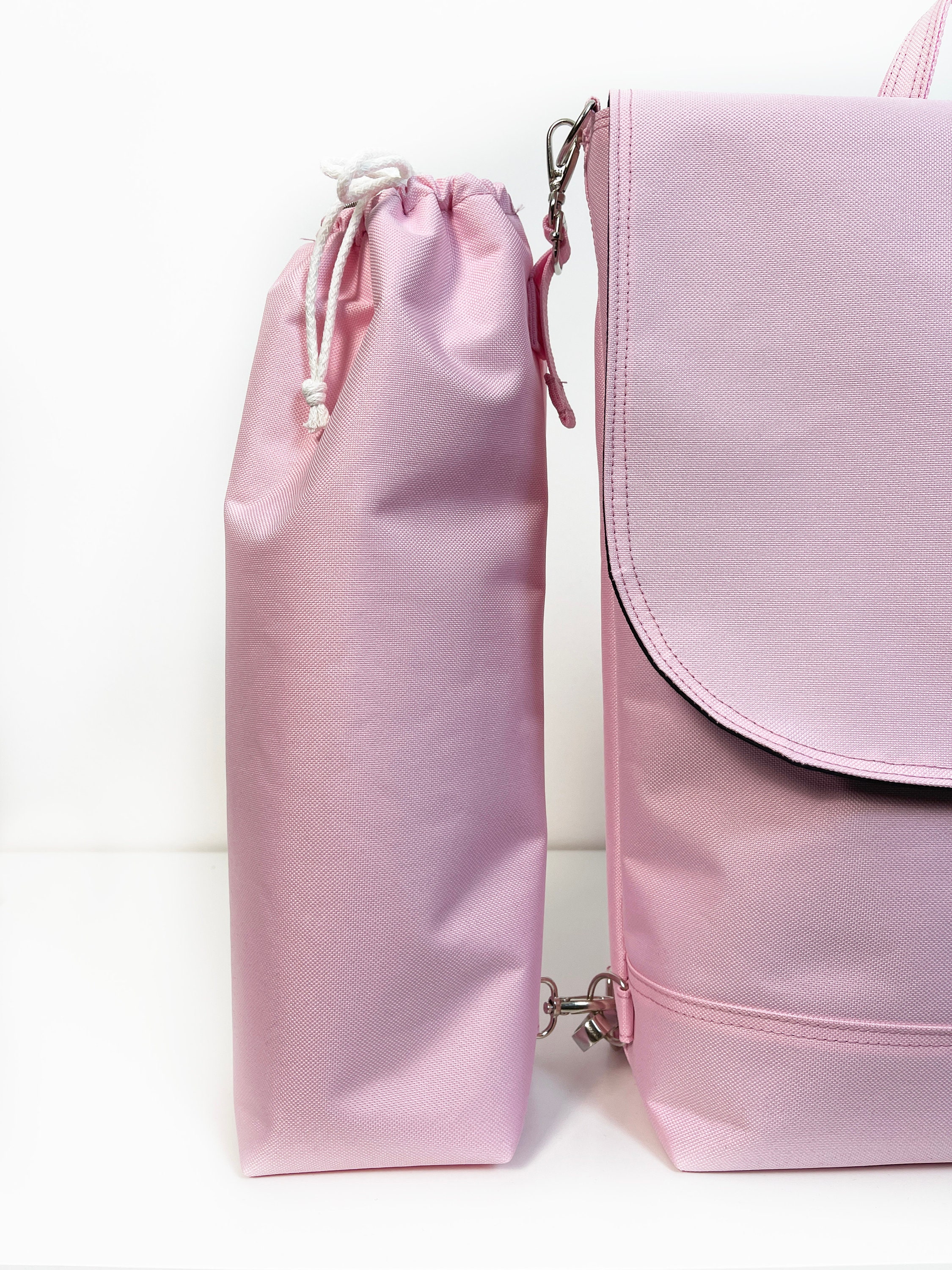 Water Bottle Pocket for Your Backpack Inner Attachable Flask - Etsy