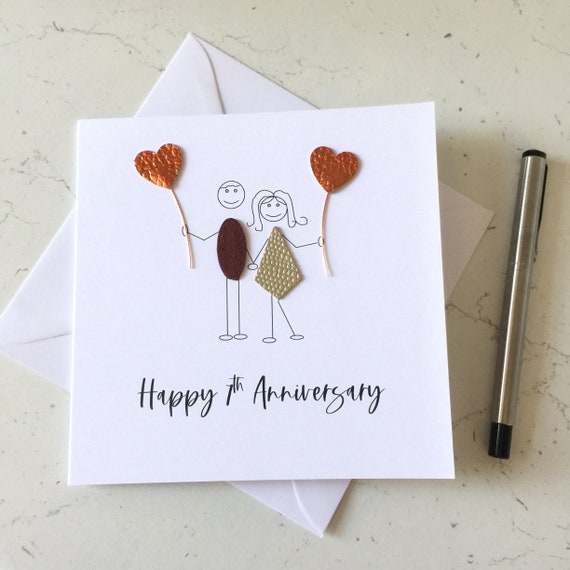 Wedding anniversary copper store
