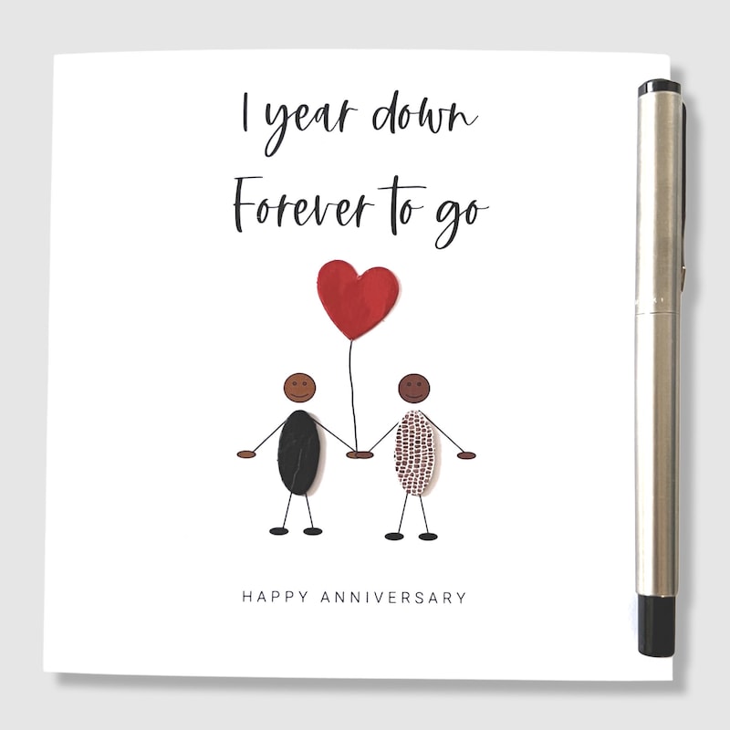1st Wedding Anniversary - Etsy