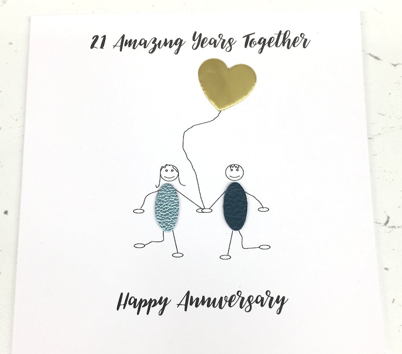 21st Wedding Anniversary Card Brass Anniversary Card Him Her Etsy 21st-wedding-anniversary-card-brass-anniversary-card-him-her-etsy