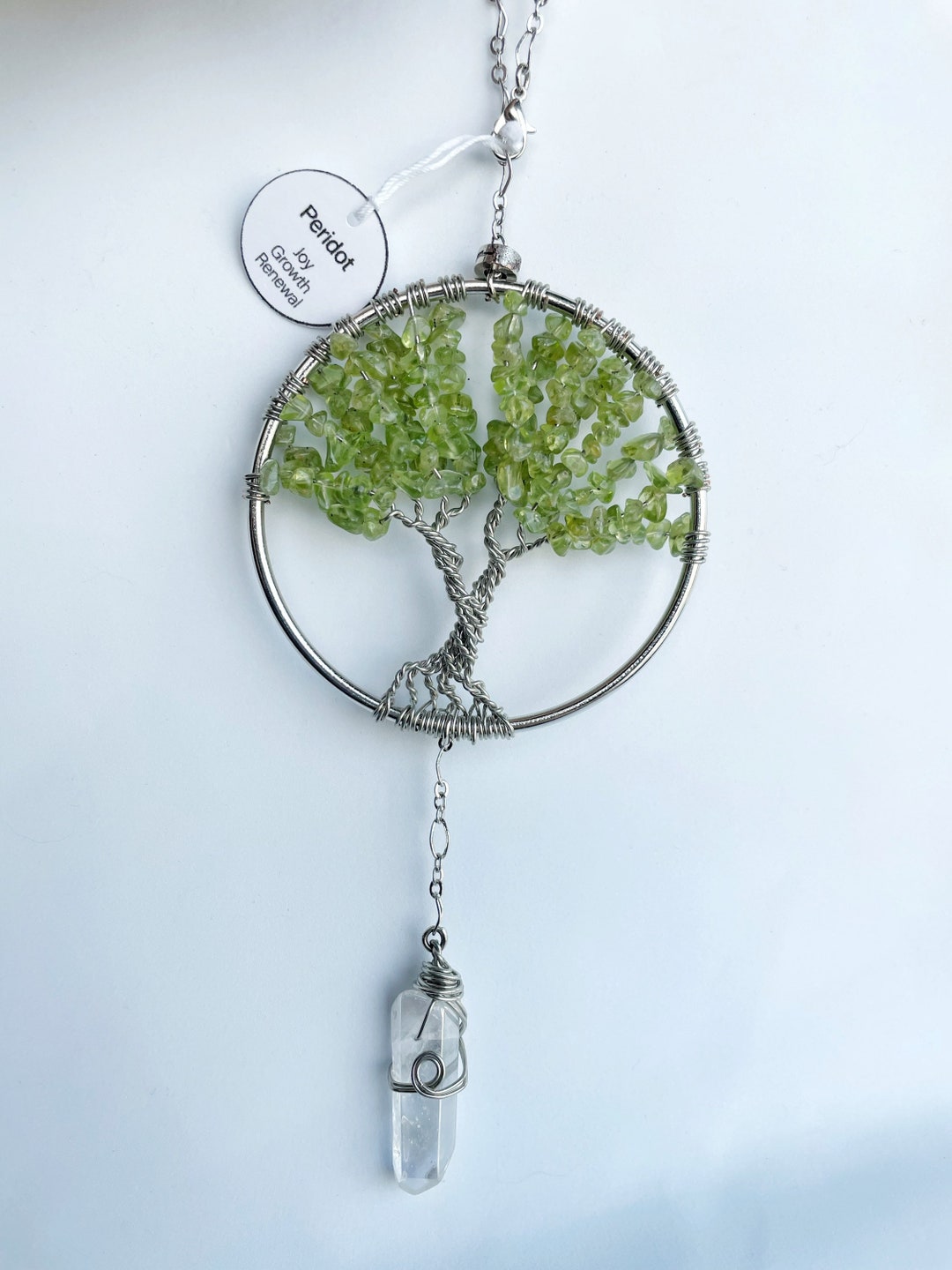 Tree of Life Suncatcher | Tree of Life | Suncatcher | Peridot | as ...