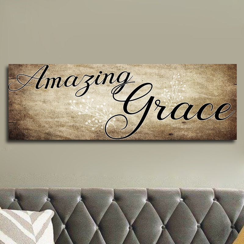 Amazing Grace Art - Etsy