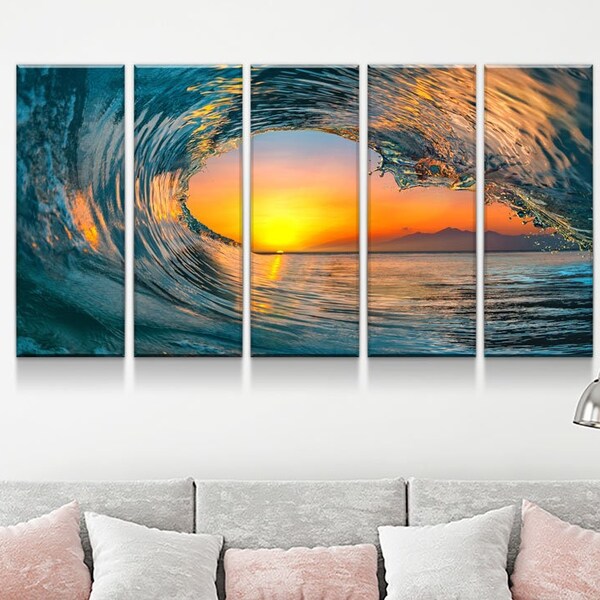 5 Piece Wall Art - Etsy