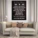 In Our Home Sign Canvas Framed Wall Art Always Be Honest Forgive and ...