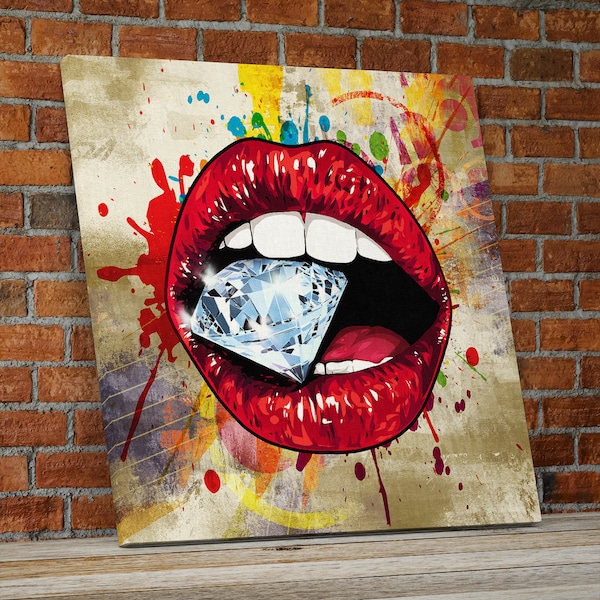 Lip Wall Art - Etsy