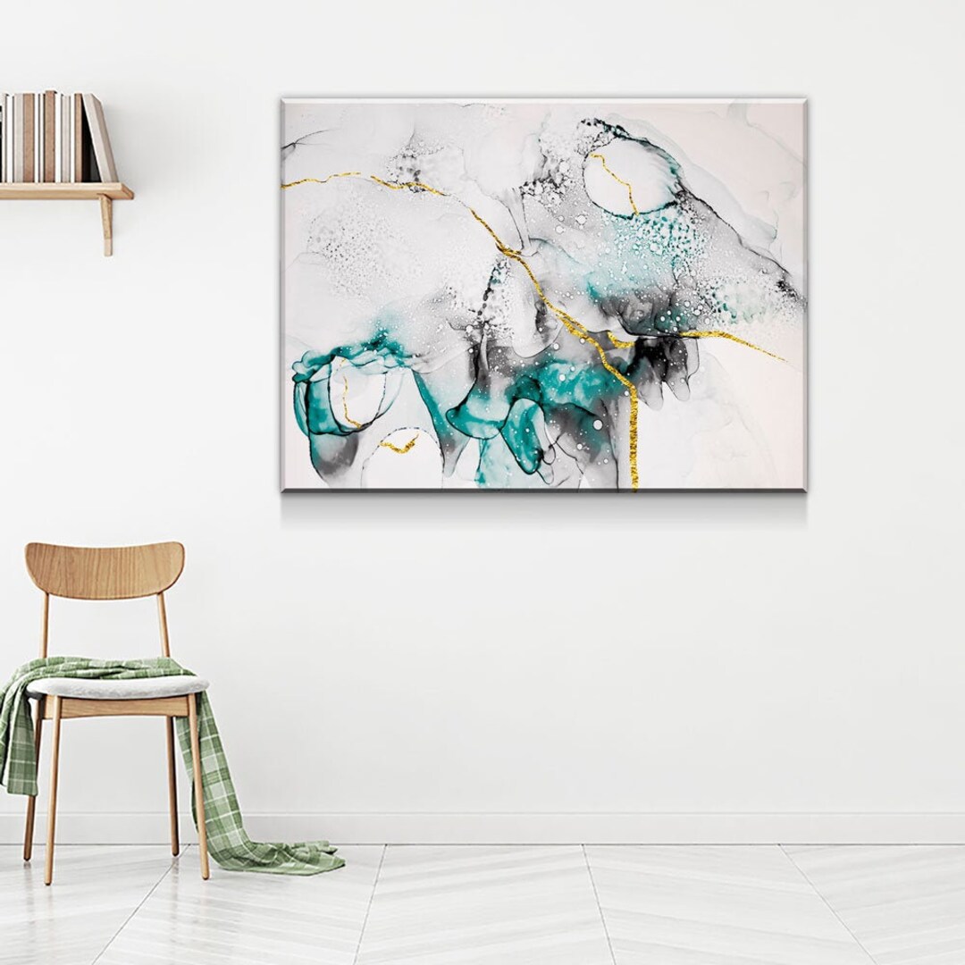 Contemporary Abstract Canvas Wall Art Modern Art Modern Wall - Etsy