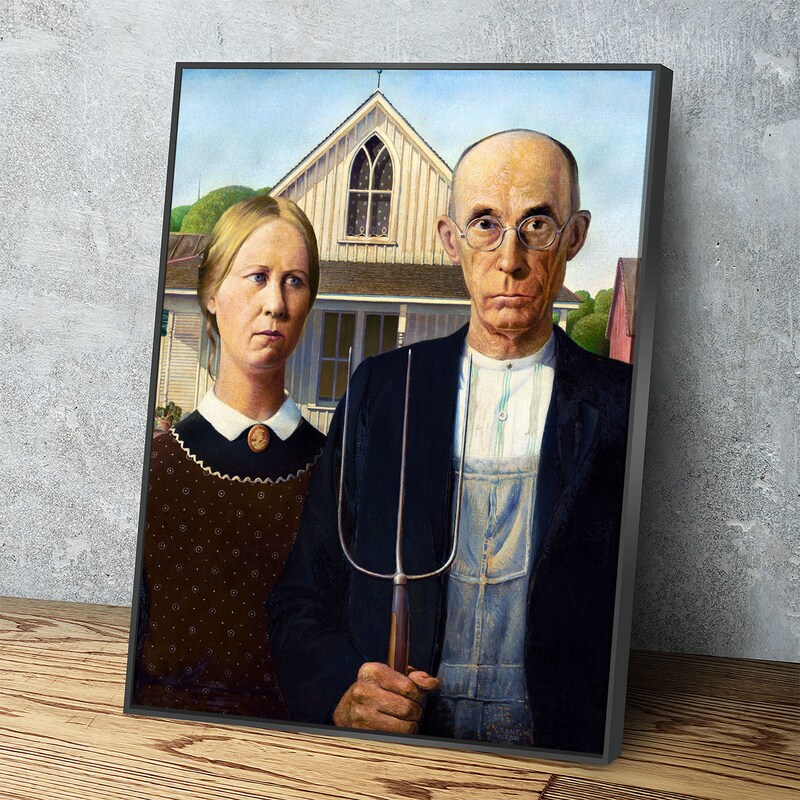 Grant Wood - Etsy
