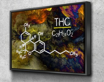 Chemical Formula Art - Etsy