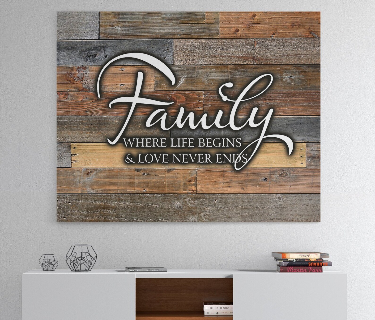 Family Canvas Wall Art Family Sign Family Wall Decor Family | Etsy
