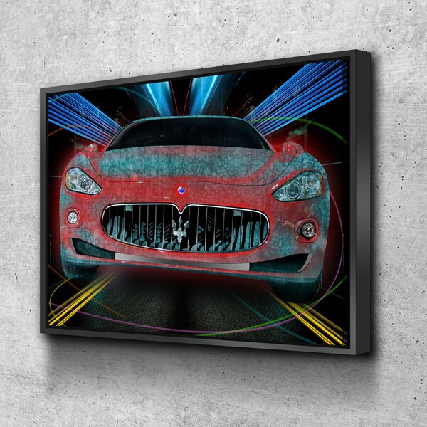 Maserati Wall Art - Etsy