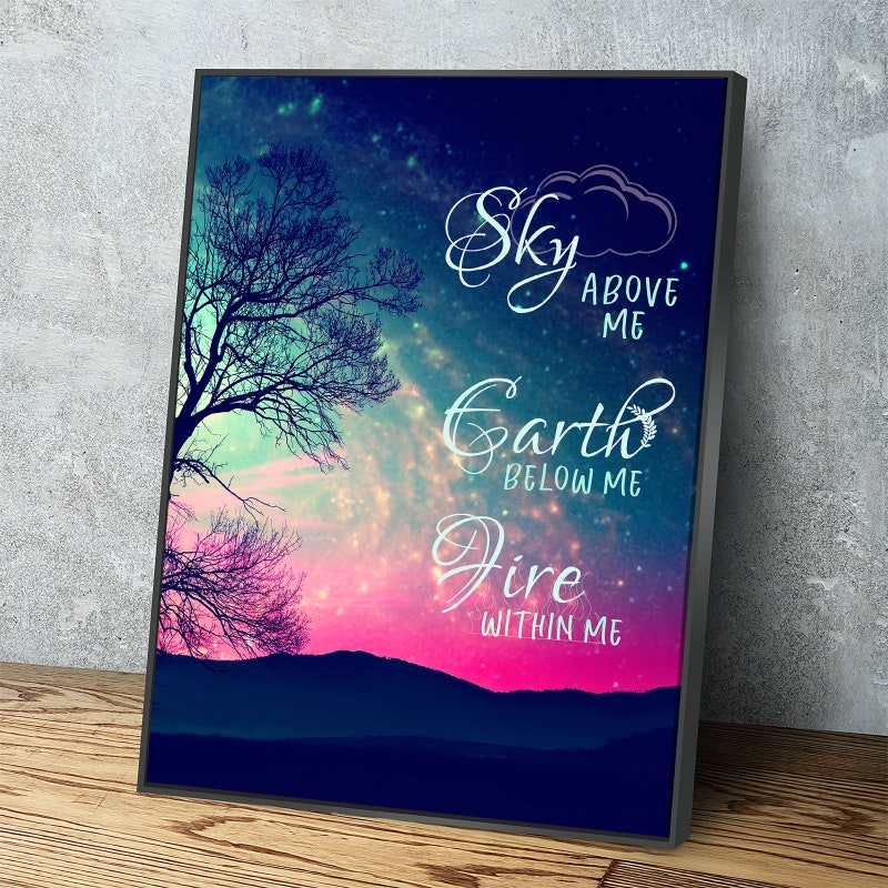Earth Below Me - Etsy