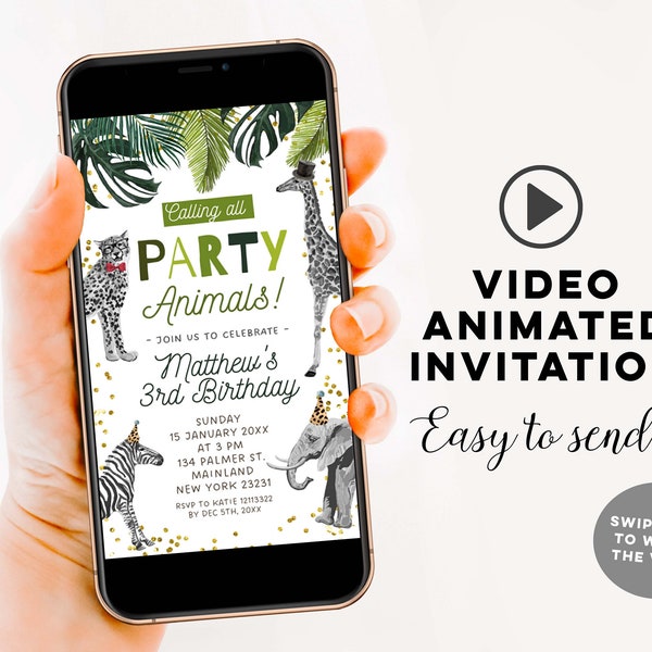 Zoo Birthday Party - Etsy