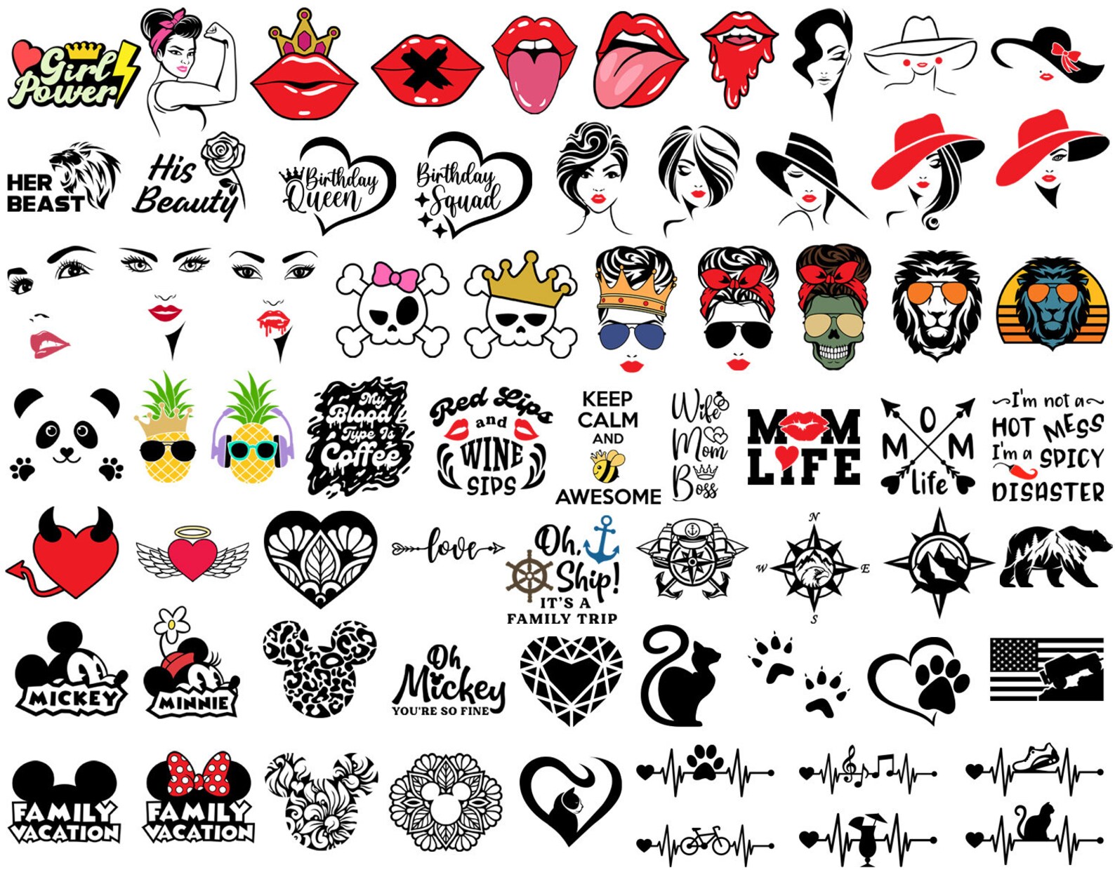 SVG Bundle, Cricut SVG, Silhouette SVG, Svg for Shirts, Svg Designs ...