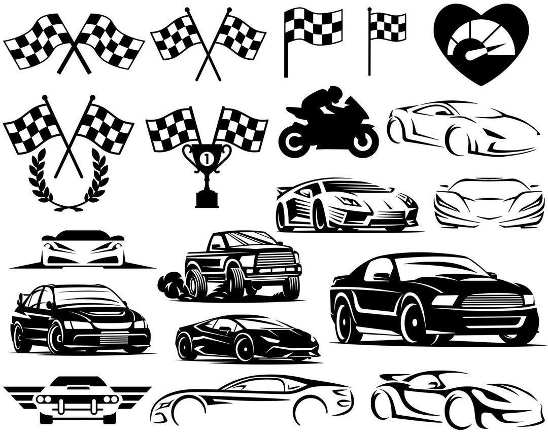 Race Flag SVG, Racing Flag, Checkered Flag, Sport Car Svg, Race Car ...