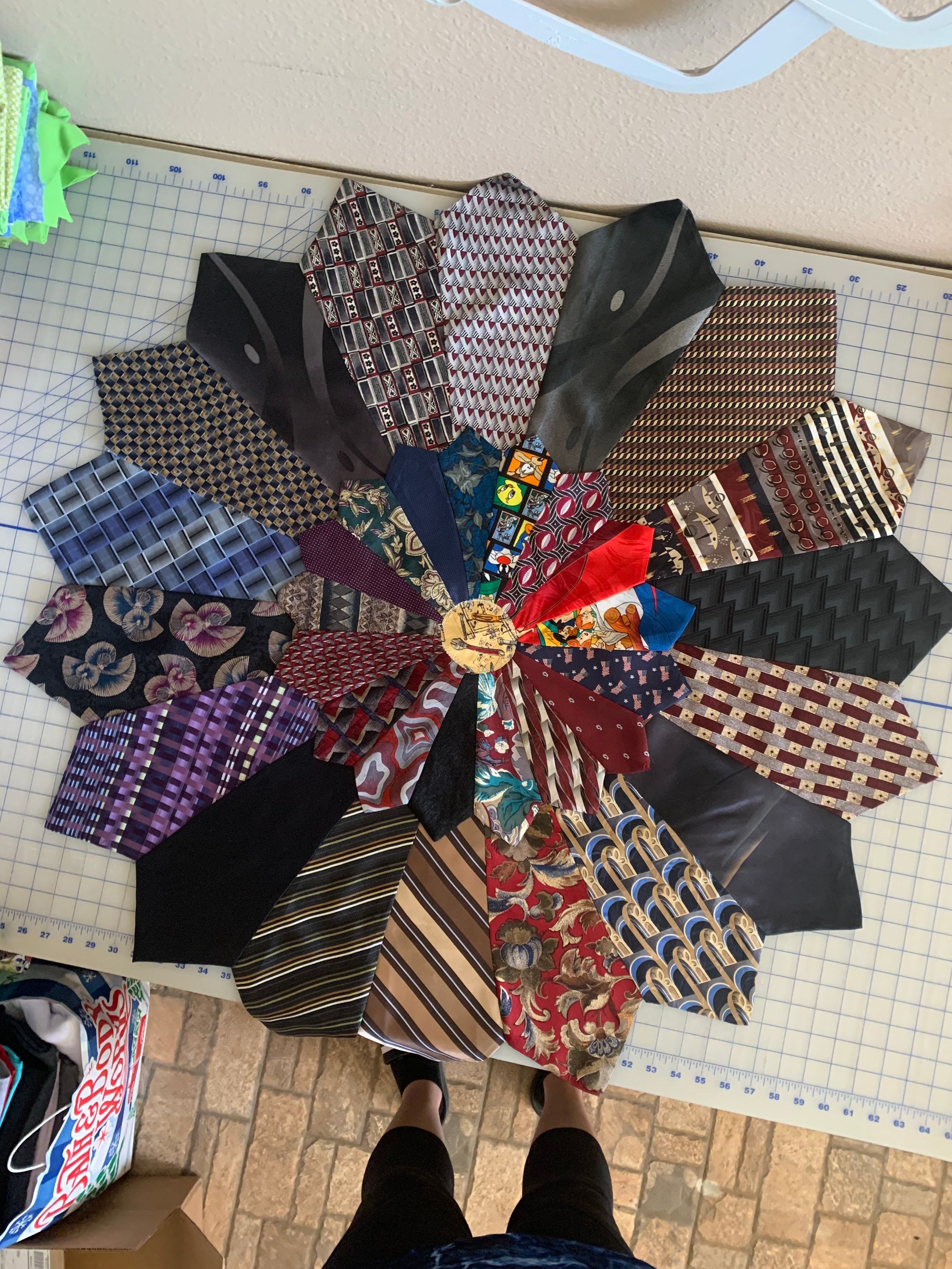 Custom Necktie Quilt - Etsy