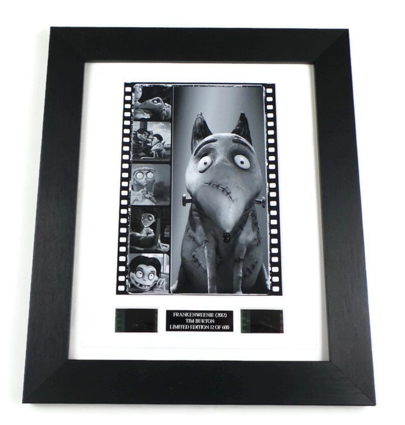 Frankenweenie Film Cells Movie Memorabilia in Picture Frame - Etsy
