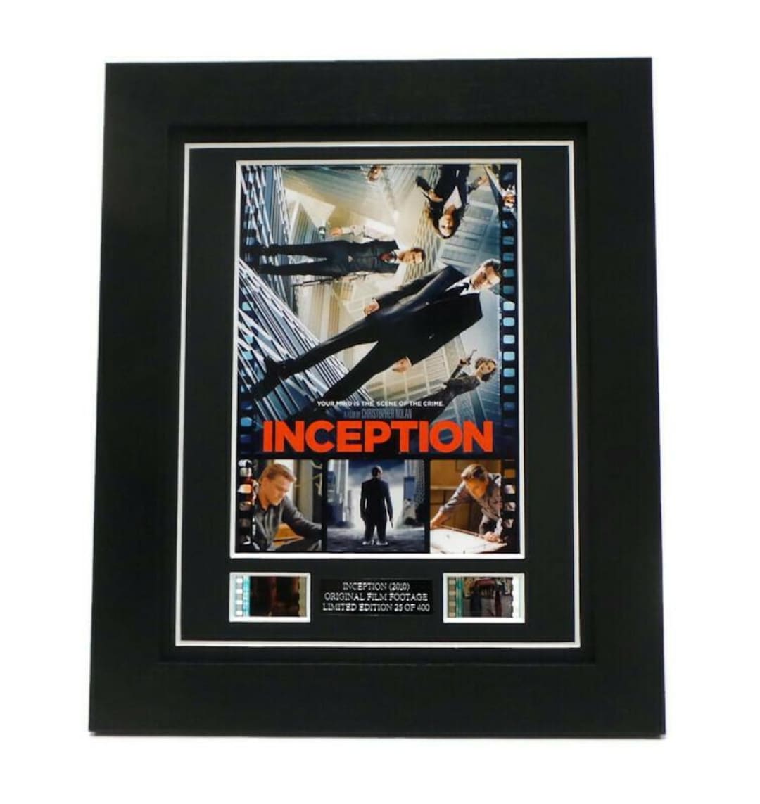 Inception Film Cells Original Movie Memorabilia Gifts for Movie Fans ...
