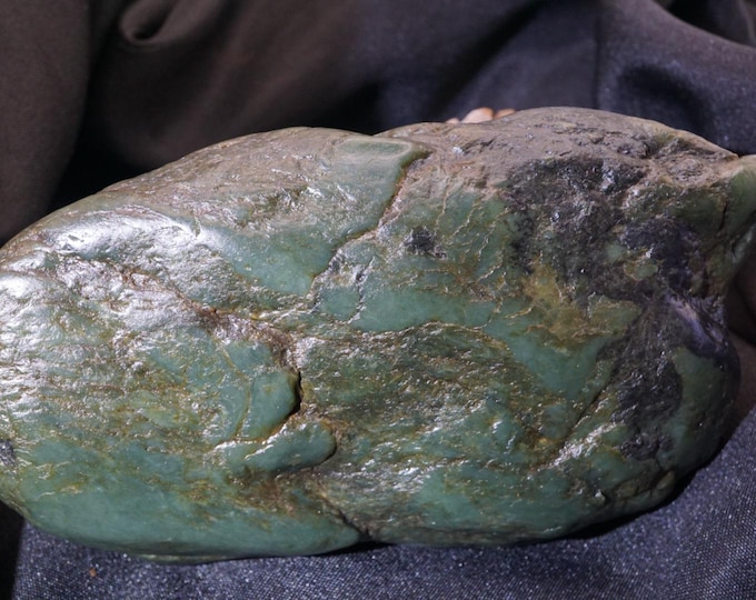 Large Big Sur Nephrite Jade Cobble Stone. - Etsy
