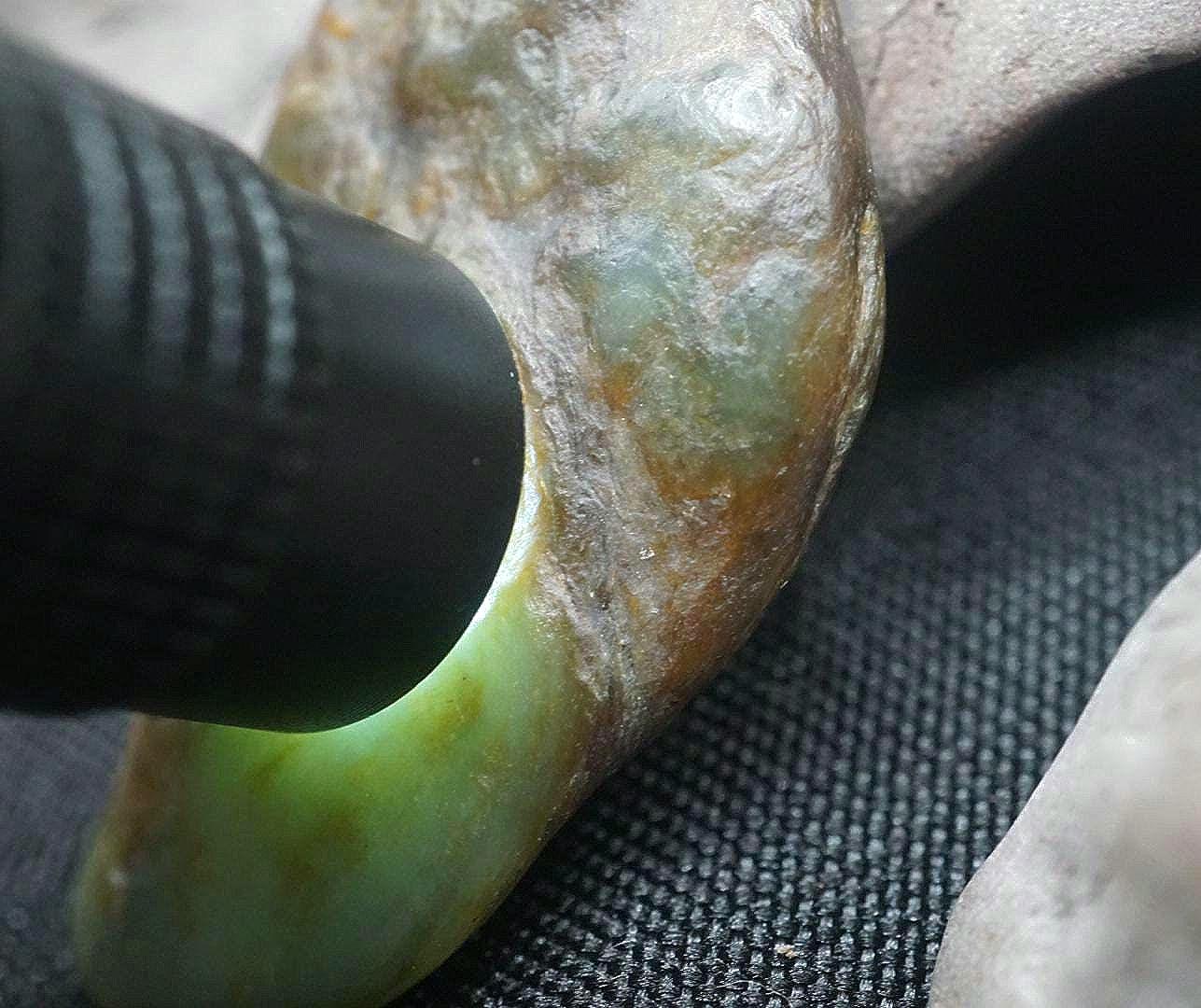 Big Sur Vulcan Nephrite Jade Stone Pendant. - Etsy