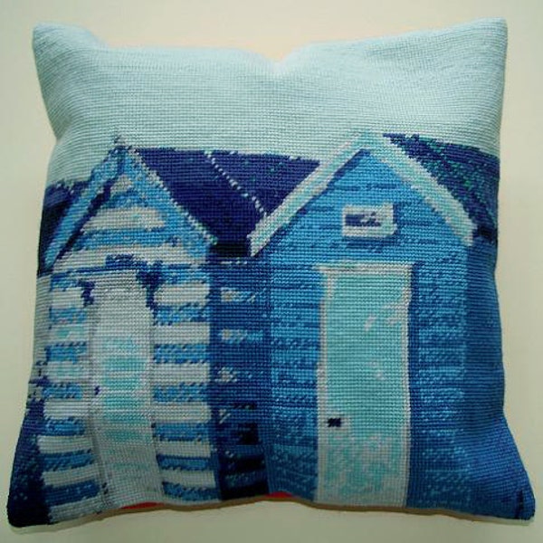 Beach Needlepoint - Etsy