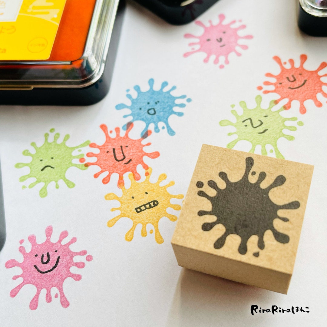 Pattern Stamp Ink Pattern 30mm X 30mm Rubber Stamp R524_o - Etsy