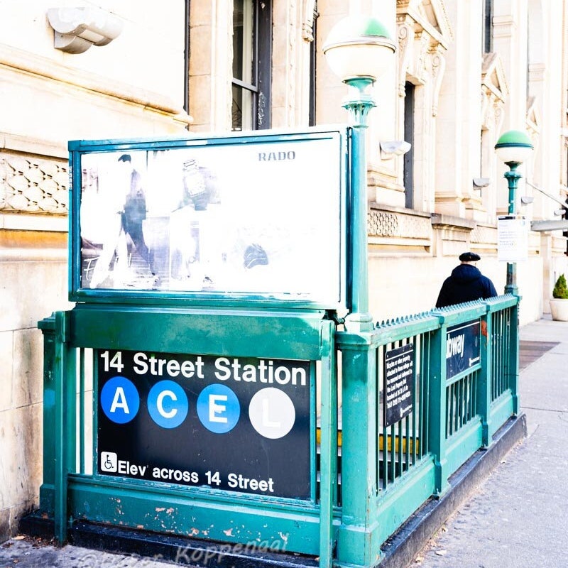 New York Subway Sign - Etsy