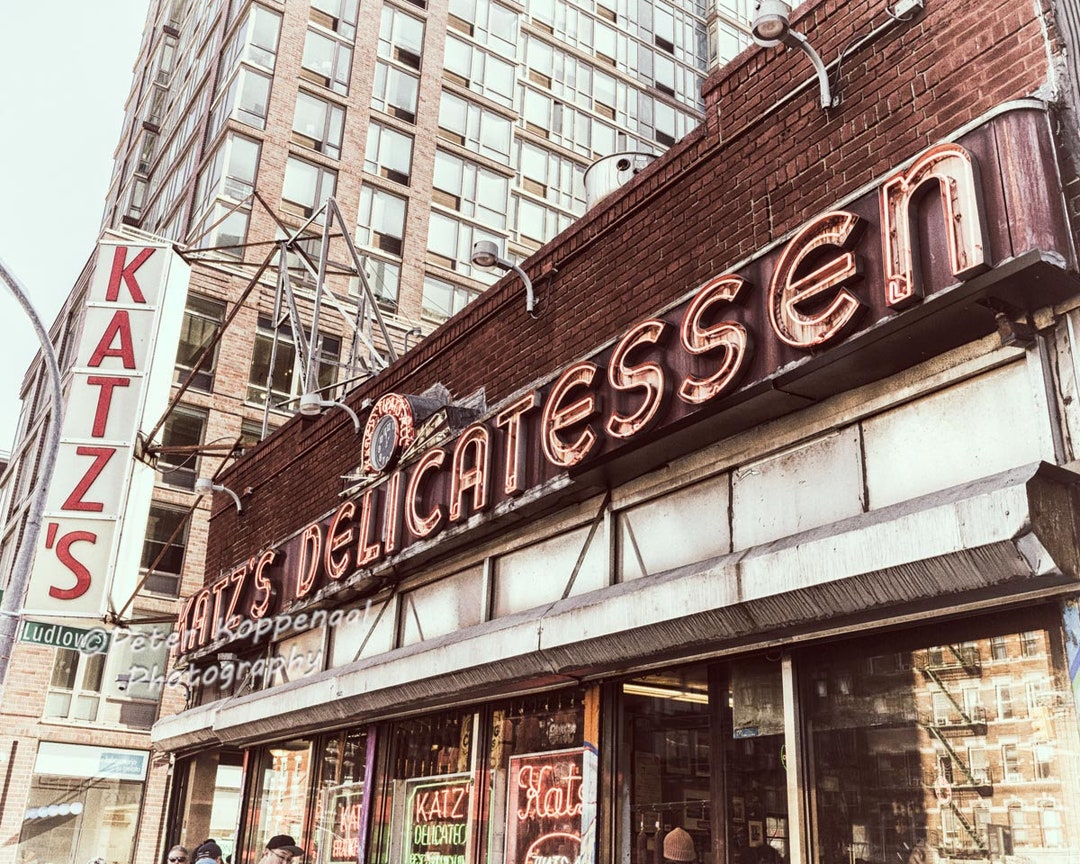 Katz's Delicatessen, Lower East Side Deli, Houston Street and Ludlow ...