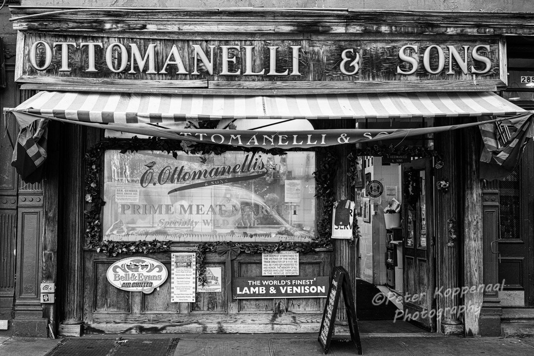 Ottomanelli Butcher, Bleecker Street, NYC Photography, Greenwich ...