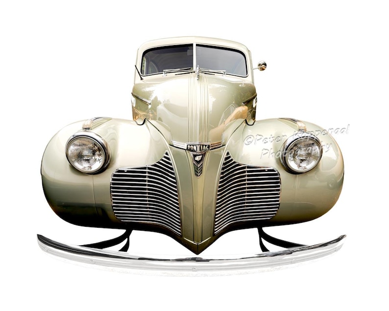 1940 Pontiac Arrow Photograph, Vintage Art Deco Classic Car Print - Etsy