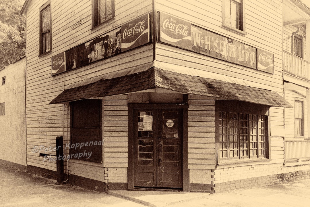 Corner Store, Coca Cola Sign, Vintage, General Store Sign, Wall Decor ...