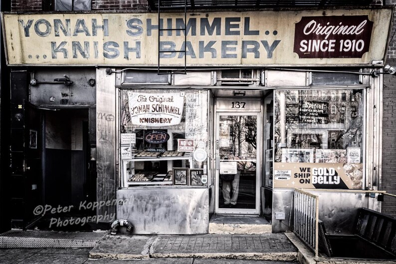 Yonah Shimmel Bakery Restaurant, Knish, Lower East Side, Houston Street ...