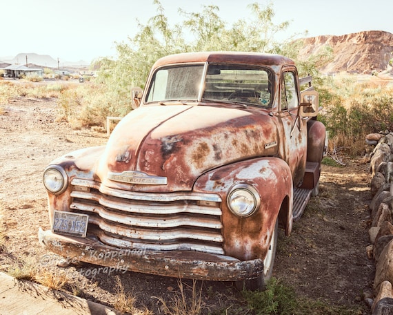 Old Rusty Chevy Truck