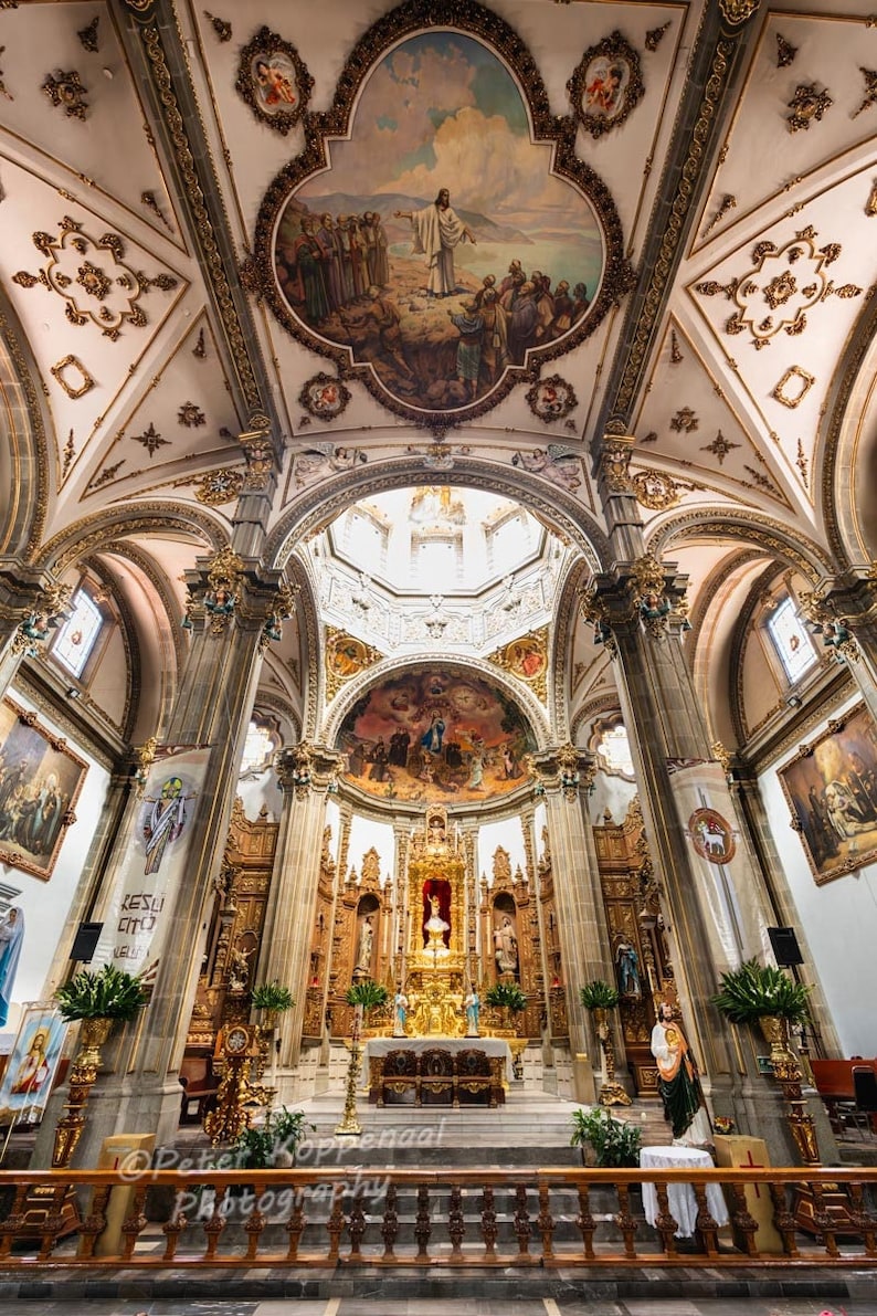 St John the Baptist Church, Mexico City Photography, San Juan Bautista ...