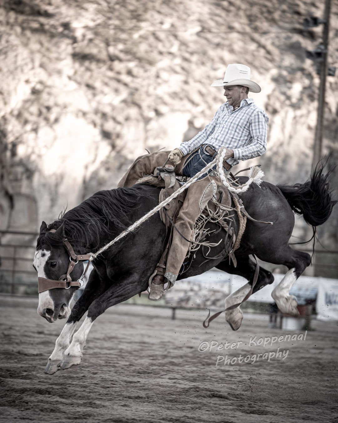 Bucking Bronco Rider Print, Fine Art Photography, Horse Wall Art Decor ...