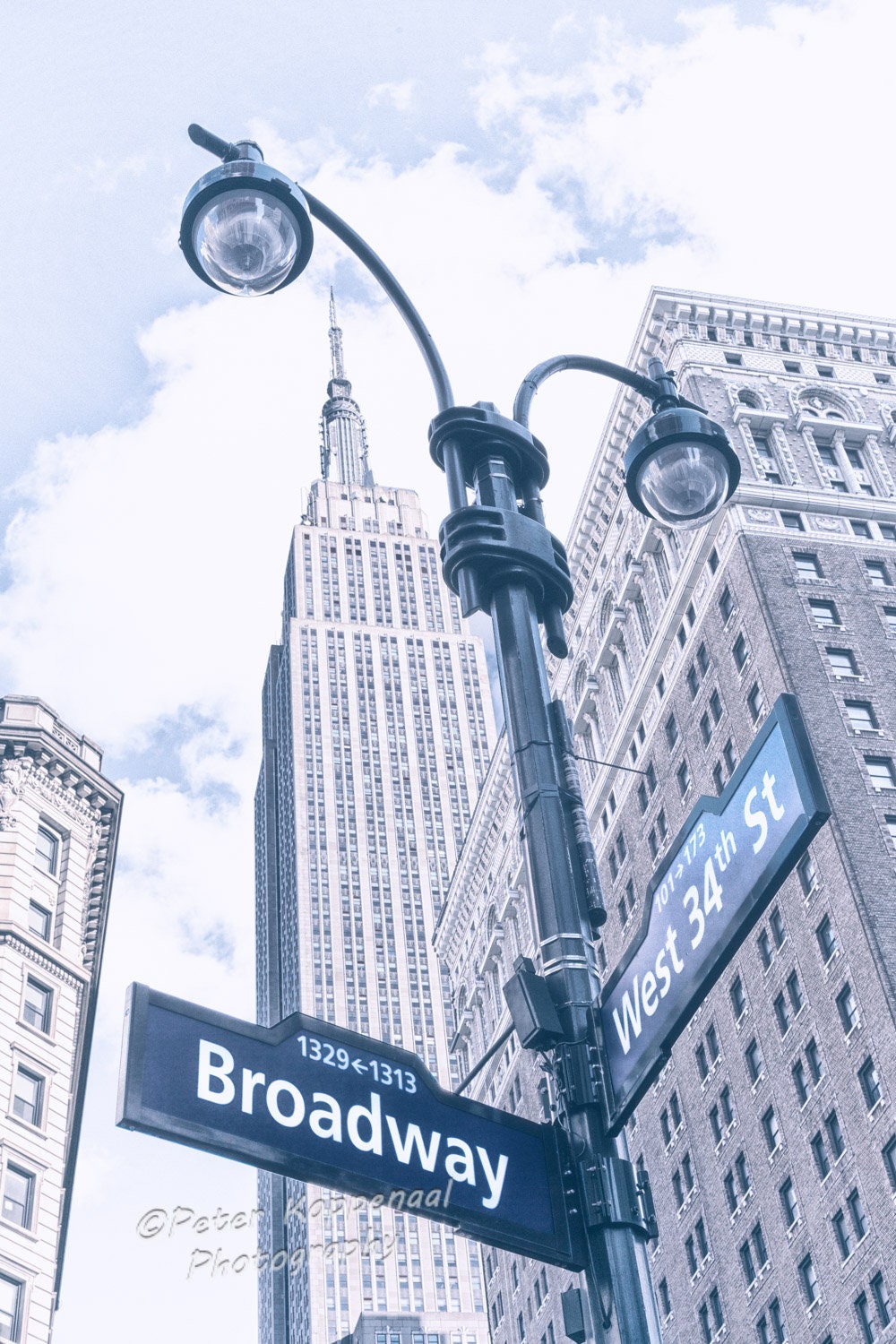 Broadway, 34th Street Sign, New York City Wall Art, NYC Photography ...