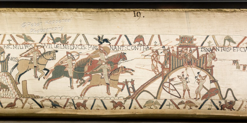 Bayeux Tapestry, PRINT SET 1-5, William the Conquerer, Tapestry for Men ...