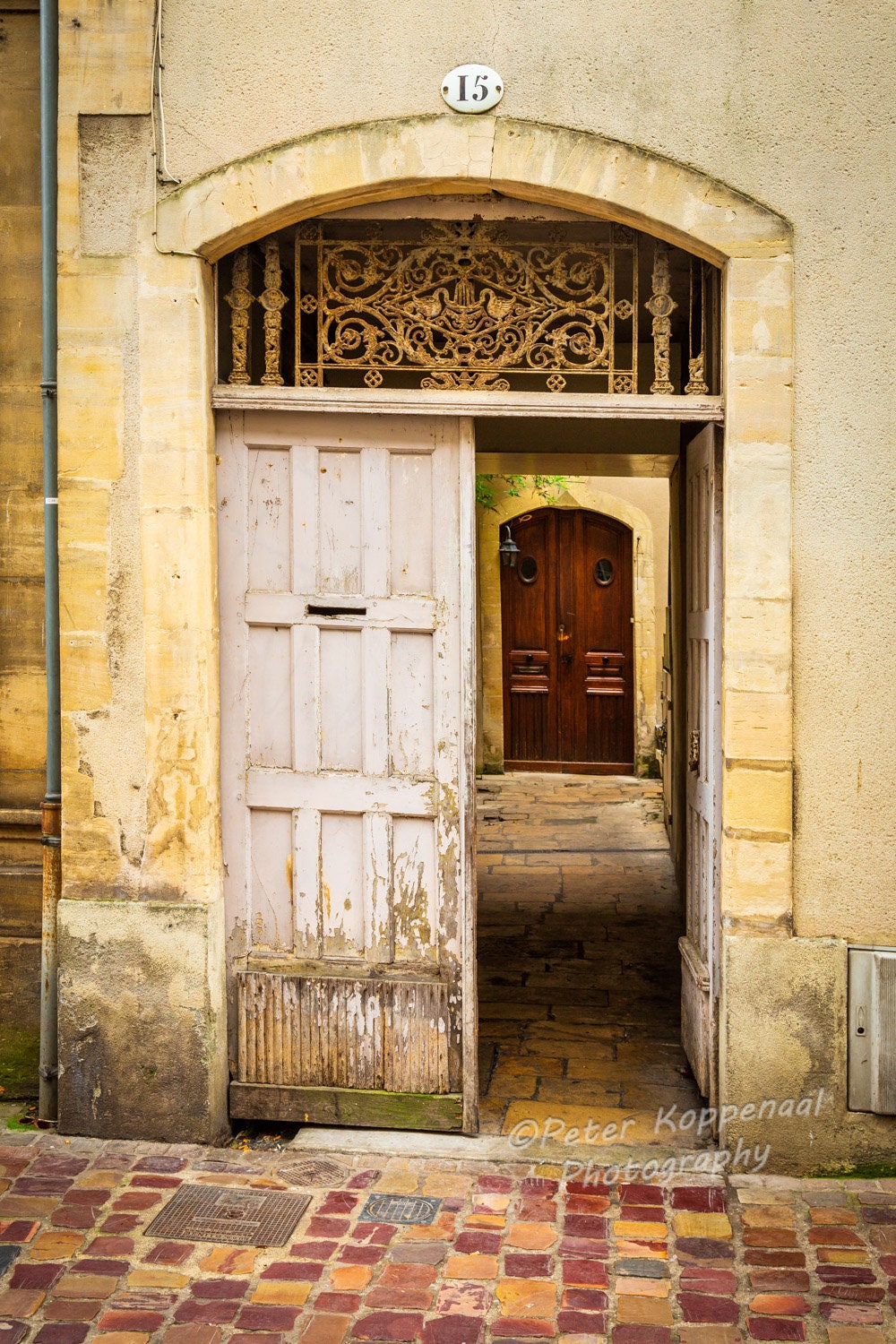 Nested Doors in Normandy, France, French Rustic Parisian Door, Paris ...