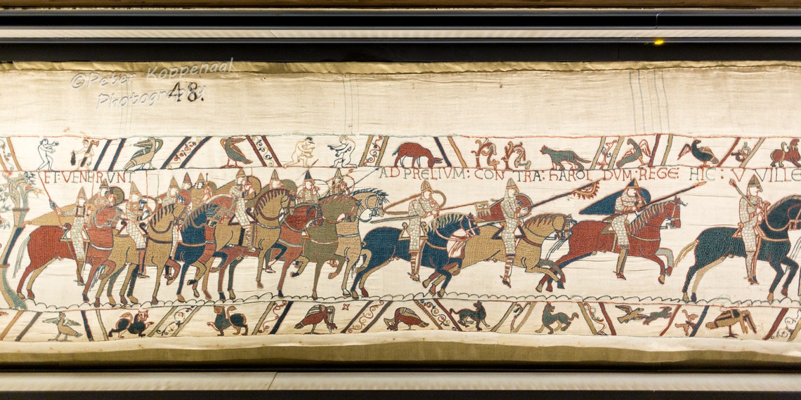 Bayeux Tapestry Prints 1-5 William the Conquerer Tapestry - Etsy