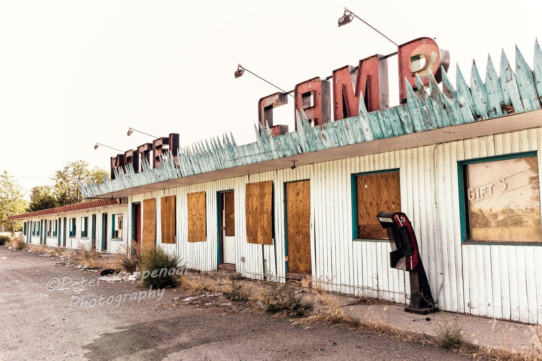 Motel Camp, Abandoned, Vintage, Roadside Motel, Dilapidated, Road Trip ...