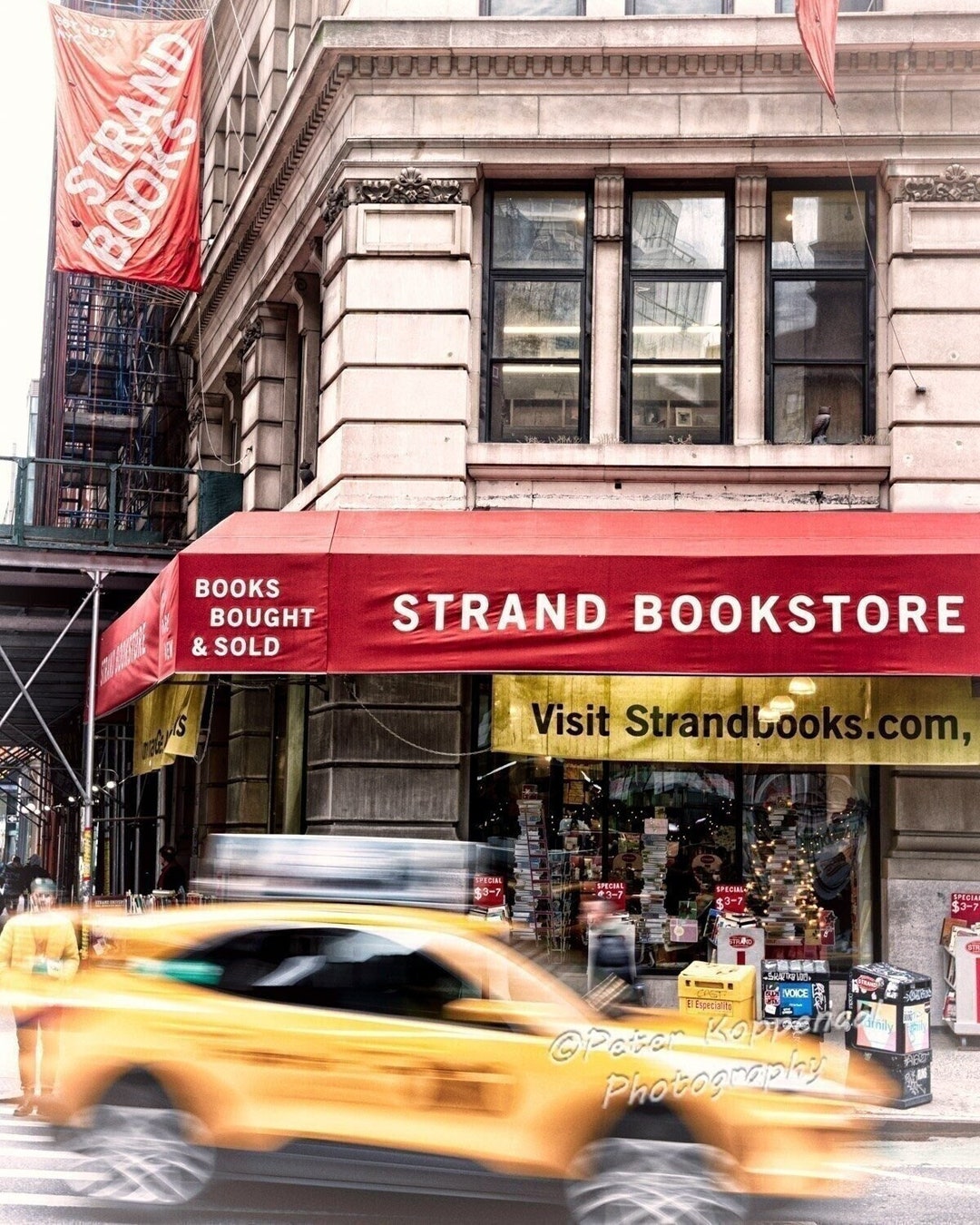 The Strand Bookstore, Broadway, Greenwich Village, NYC Photography, New ...