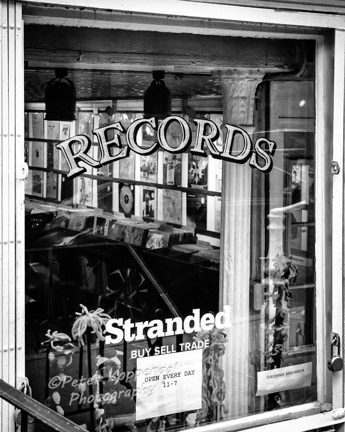 Vintage Record Store Photography